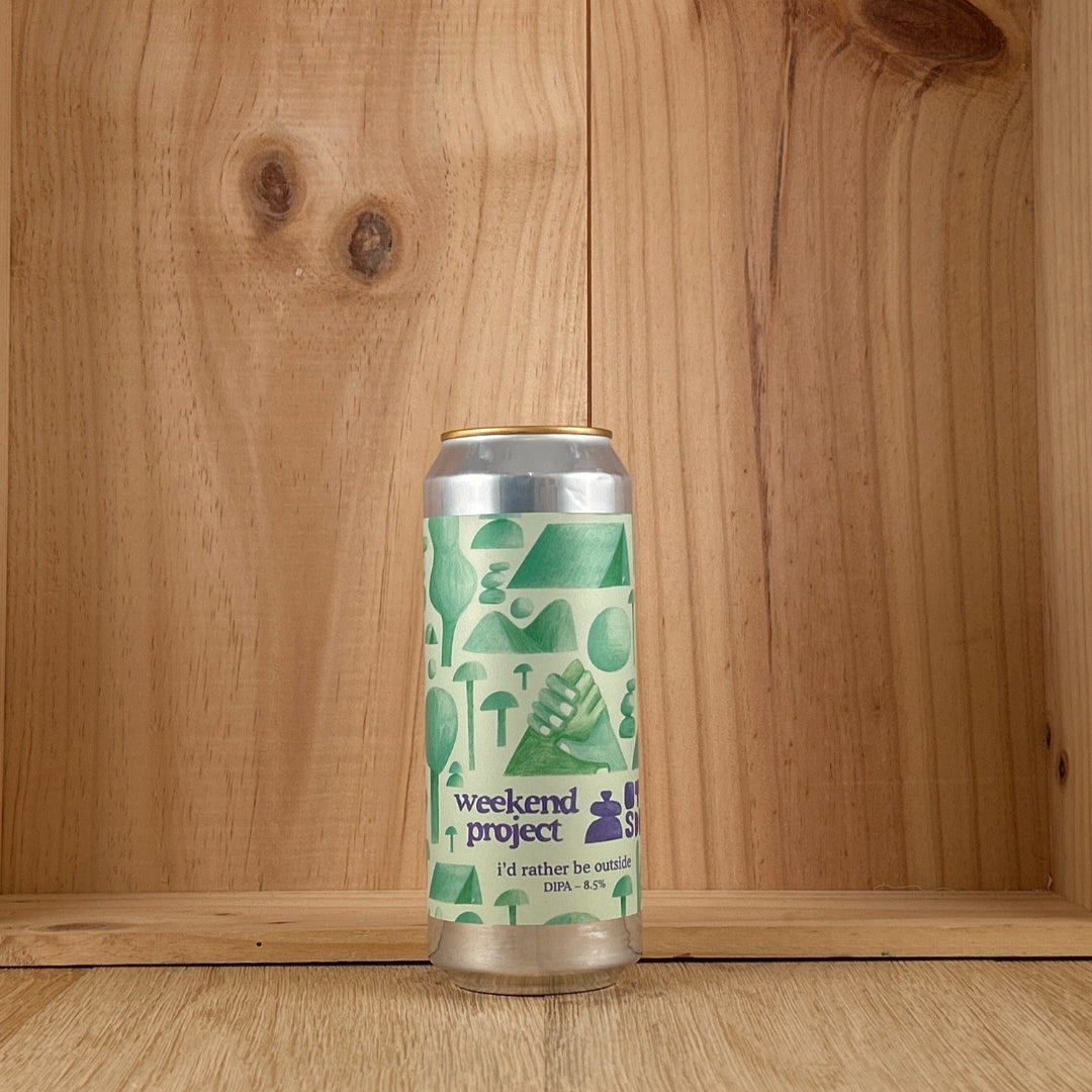 Weekend Project - I'd Rather Be Outside - 1st Birthday Double IPA - 8.
