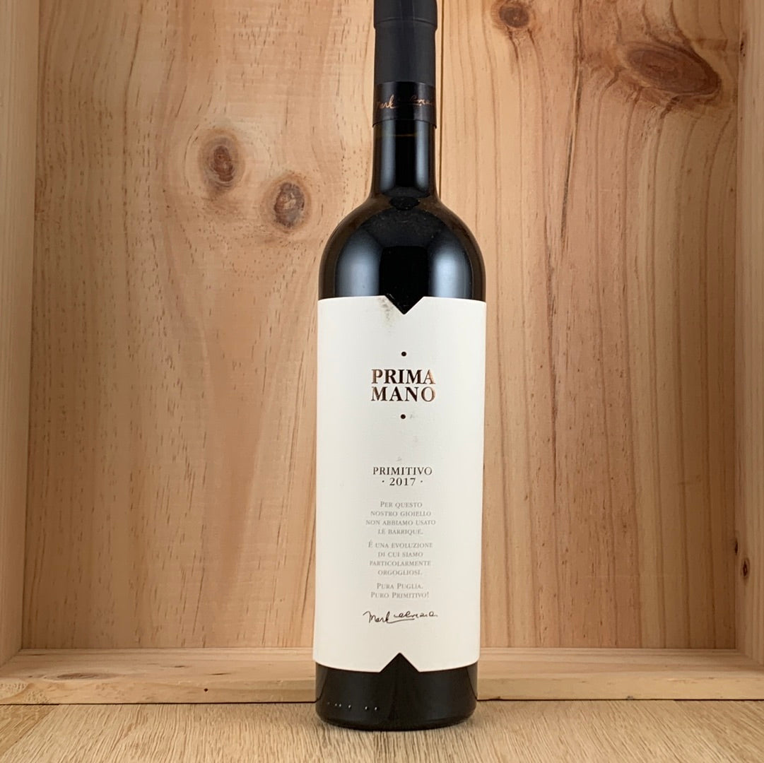 2017 A Mano 'Prima Mano' Primitivo